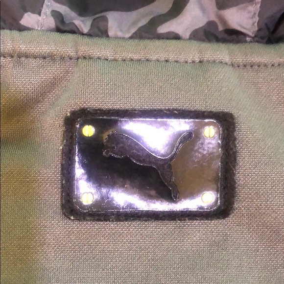 Puma | Jackets & Coats | Puma Full Zip Tech Fleece Digital Camo Hoodie ...